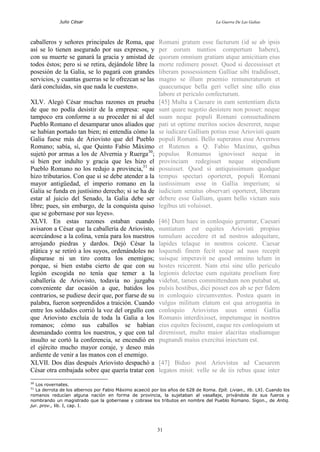 La guerra de las galias julio cesar (bilingue) | PDF
