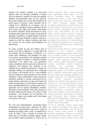 La guerra de las galias julio cesar (bilingue) | PDF