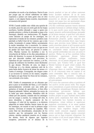 La guerra de las galias julio cesar (bilingue) | PDF