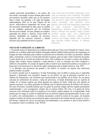 La guerra de las galias julio cesar (bilingue) | PDF