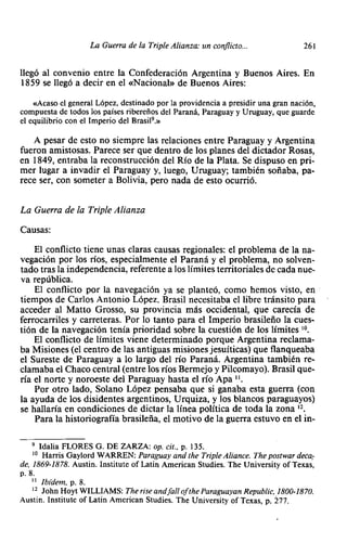 La guerra de la triple alianza: un conflicto regional | PDF