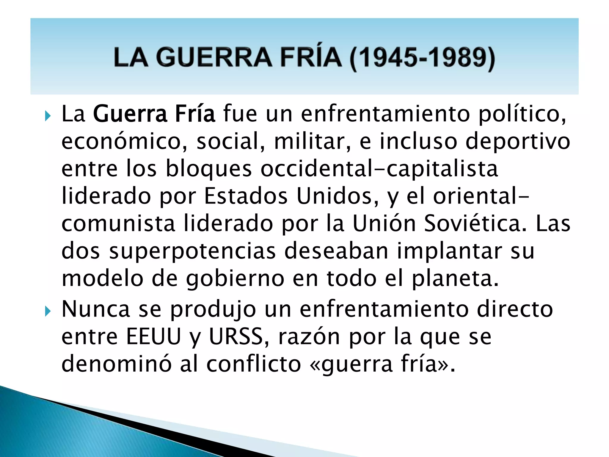 La Guerra Fría | PPT