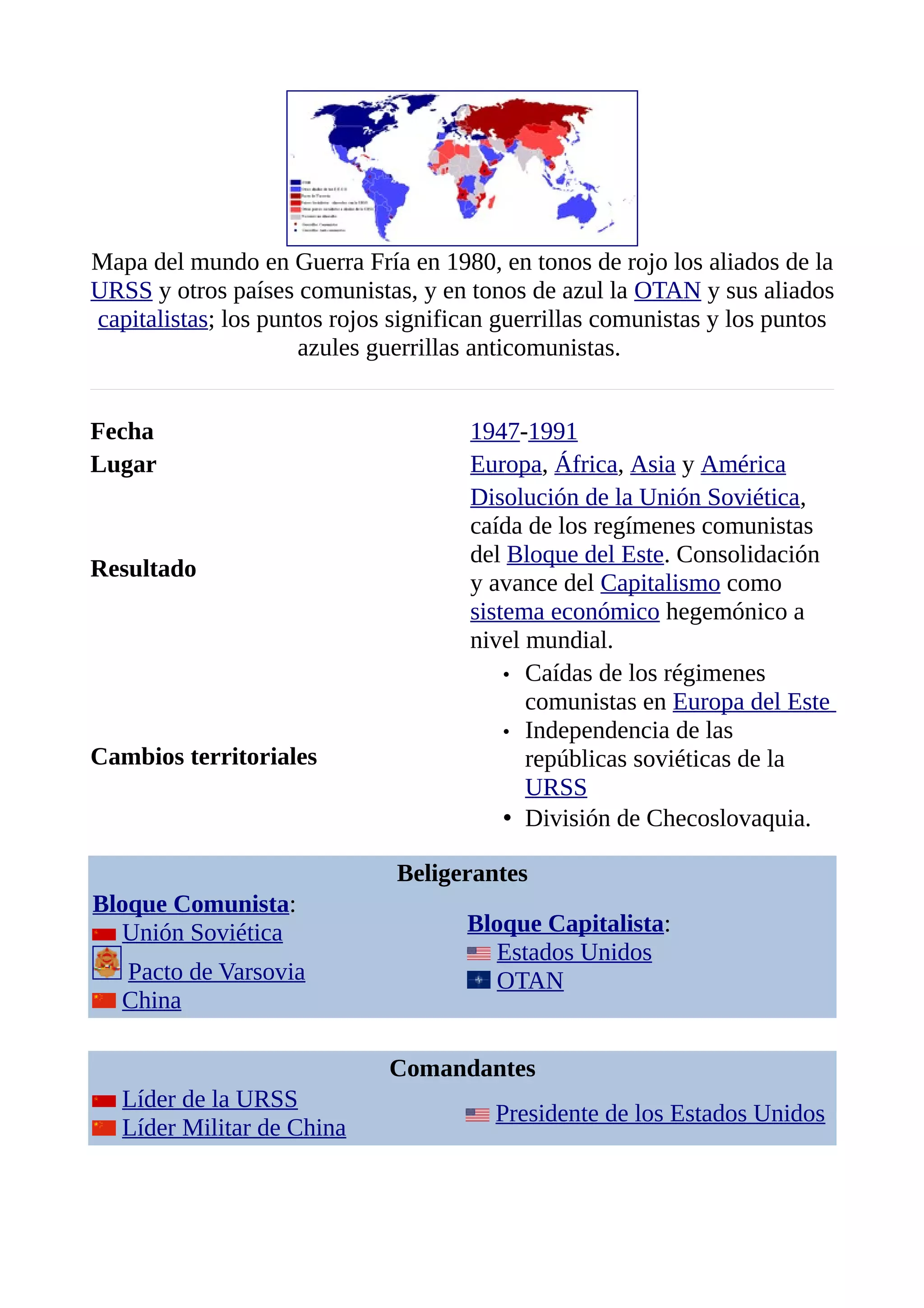 La guerra fria | PDF