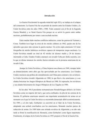 La guerra fria | PDF