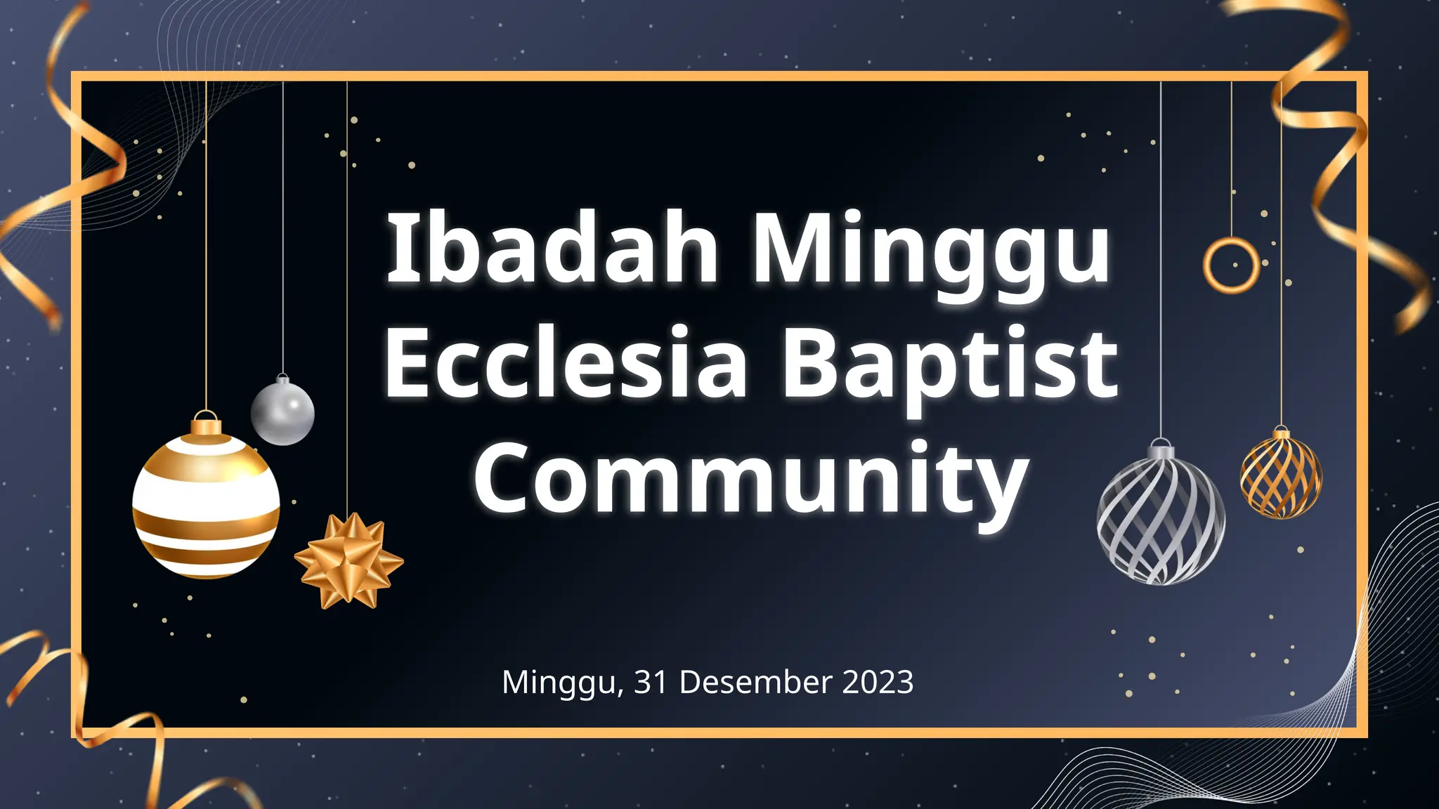 Contoh-contoh lagu ibadah Minggu, Namun biasanya setiap gereja memiliki ...