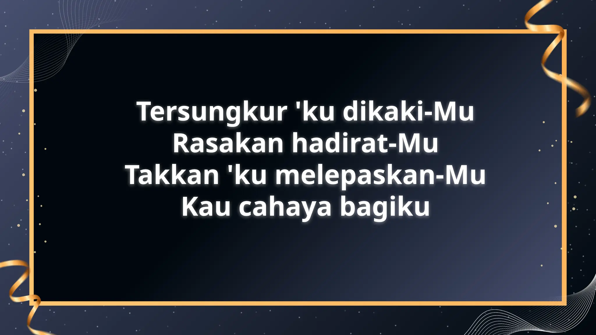 Contoh-contoh lagu ibadah Minggu, Namun biasanya setiap gereja memiliki ...