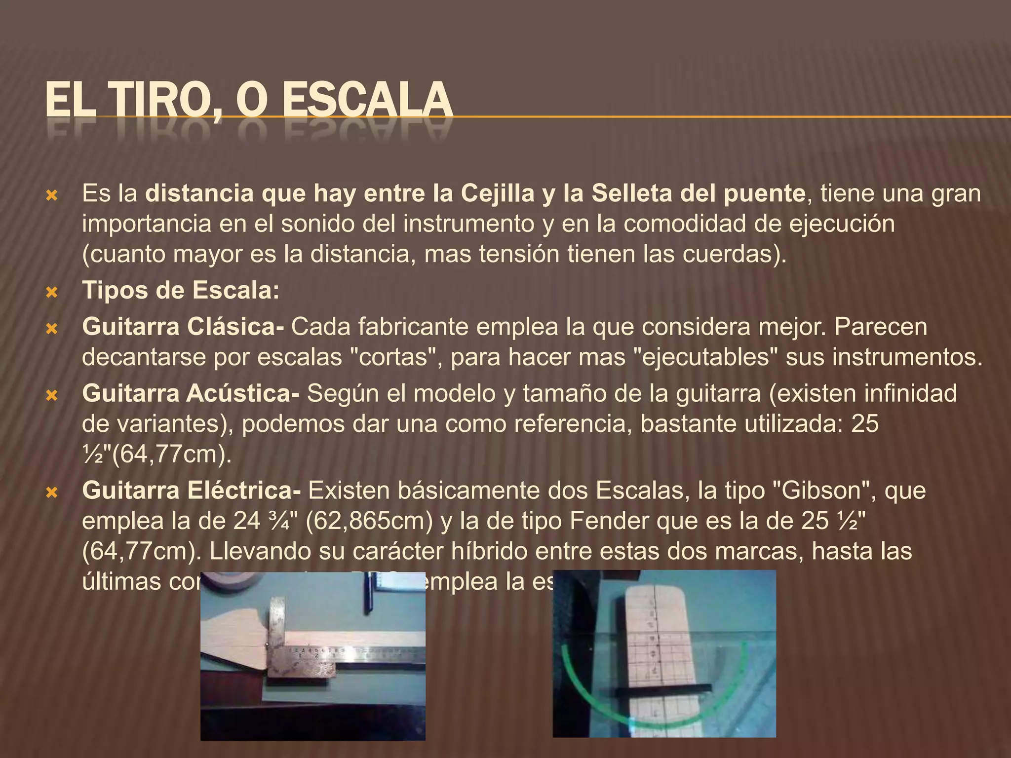 La guitarra y sus partes | PPTX