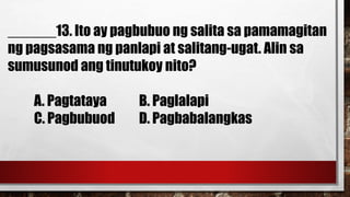 Lagumang pagsusulit_FILIPINO 9.pptx
