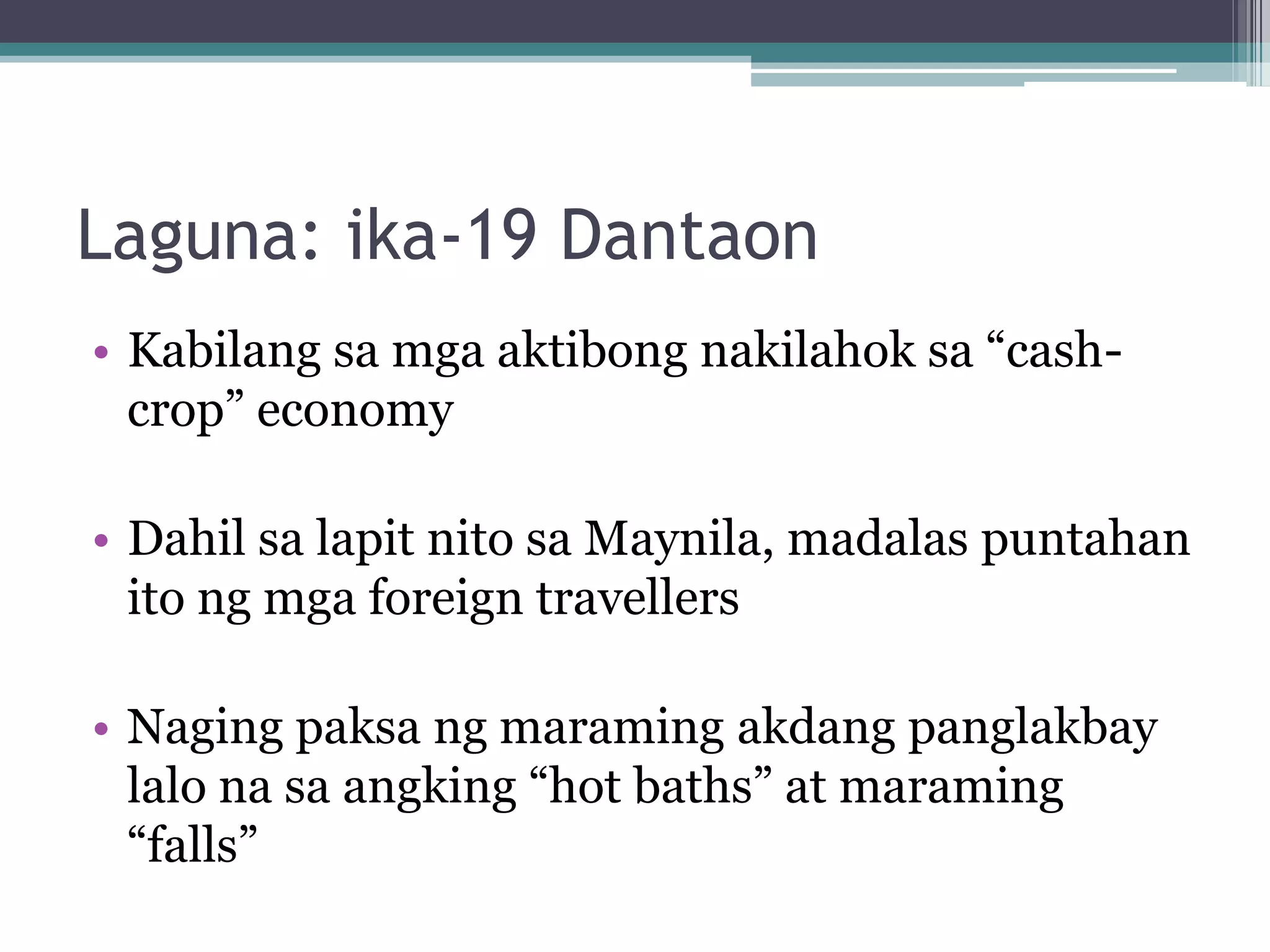 Laguna history | PDF