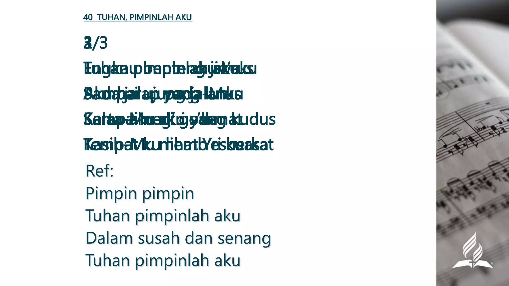 LAGU SION EDISI LENGKAP | PPTX