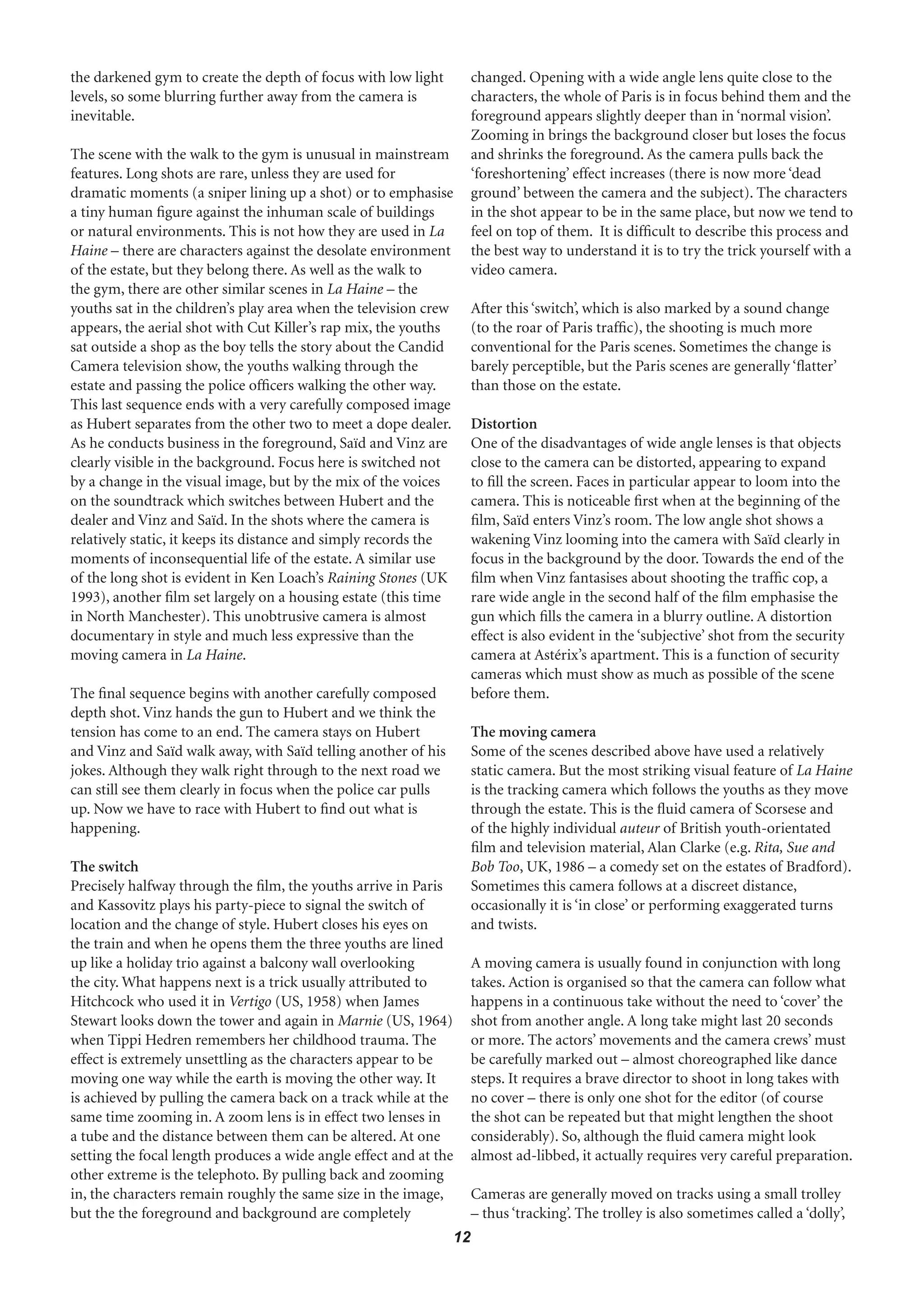 La Haine Revision Notes | PDF