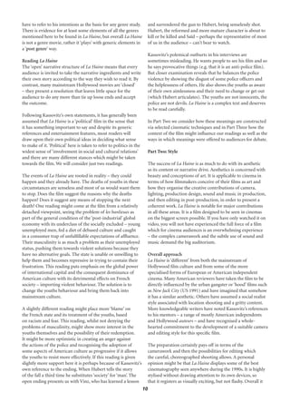 La Haine Revision Notes | PDF