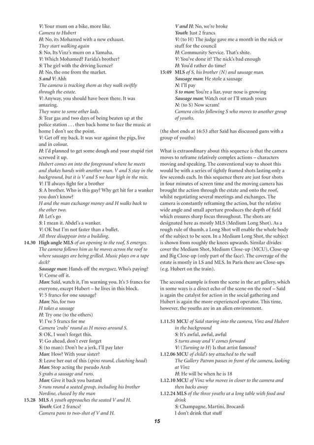 La Haine Revision Notes | PDF