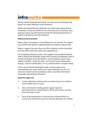 Laha memo | PDF