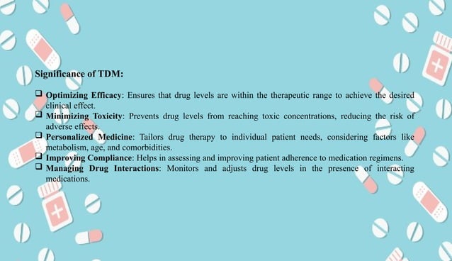 Indications for TDM, Protocol for TDM. (Clinical pharmacokinetics ...