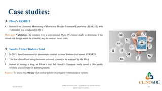 Decentralized Monitoring in Clinical Trials | PPTX
