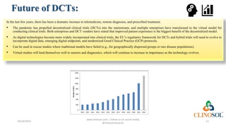 Decentralized Monitoring in Clinical Trials | PPTX