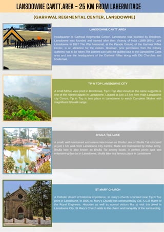 Enjoy Family Vacation Pet Lover Resort & Hotel in Lansdowne | PDF ...