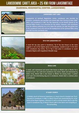 Best Place for Wildlife Photography Around the Lansdowne Uttarakhand | PDF