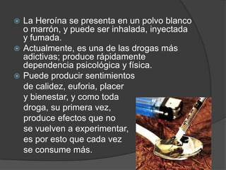 La heroína | PPTX