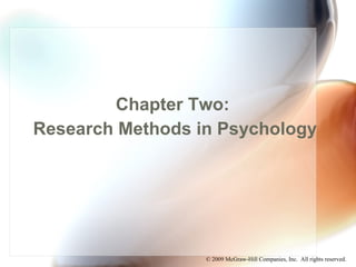 Lahey Research Methods | PPT