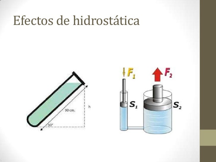 La hidrostática