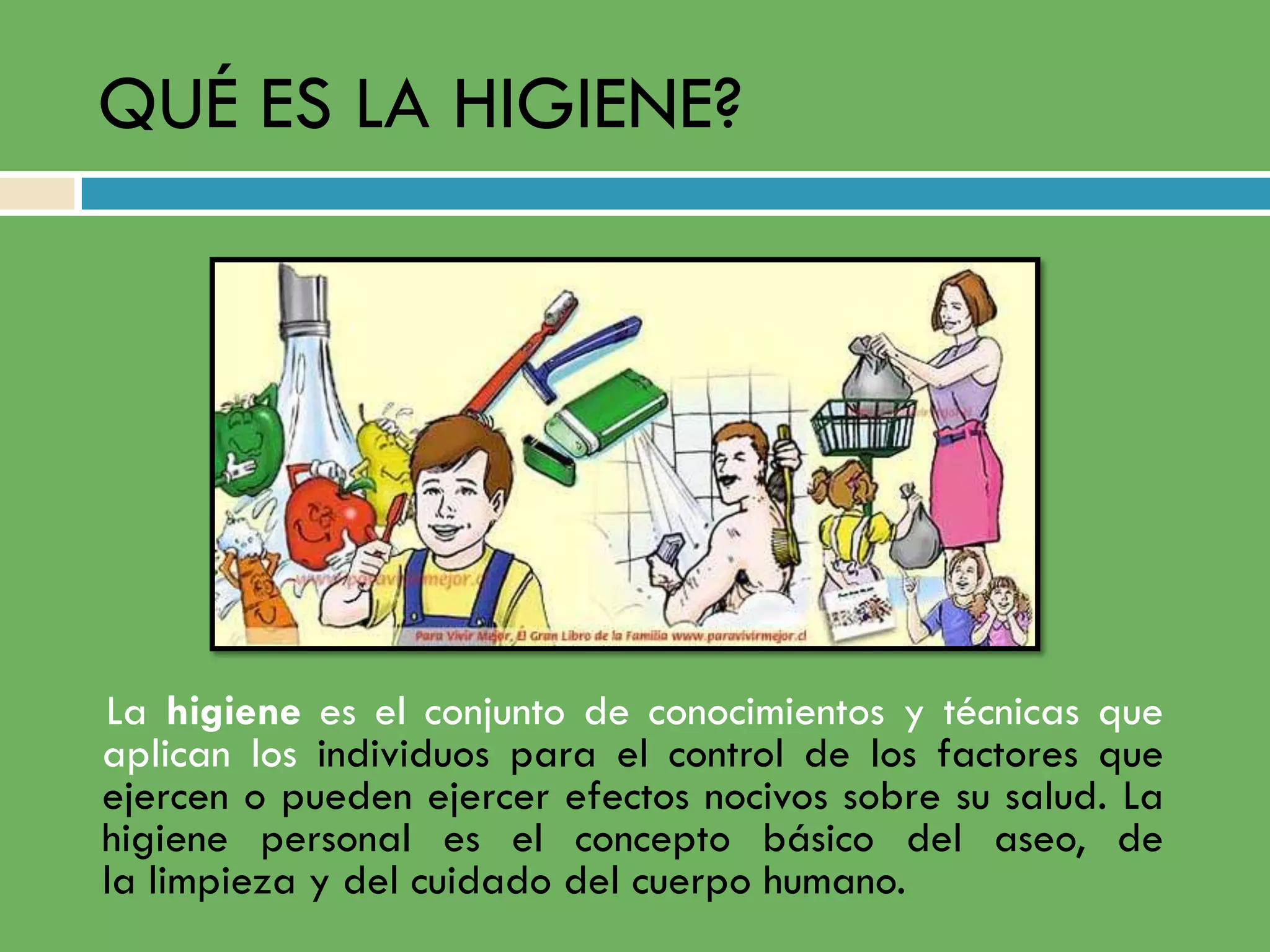 La higiene y salud | PPTX