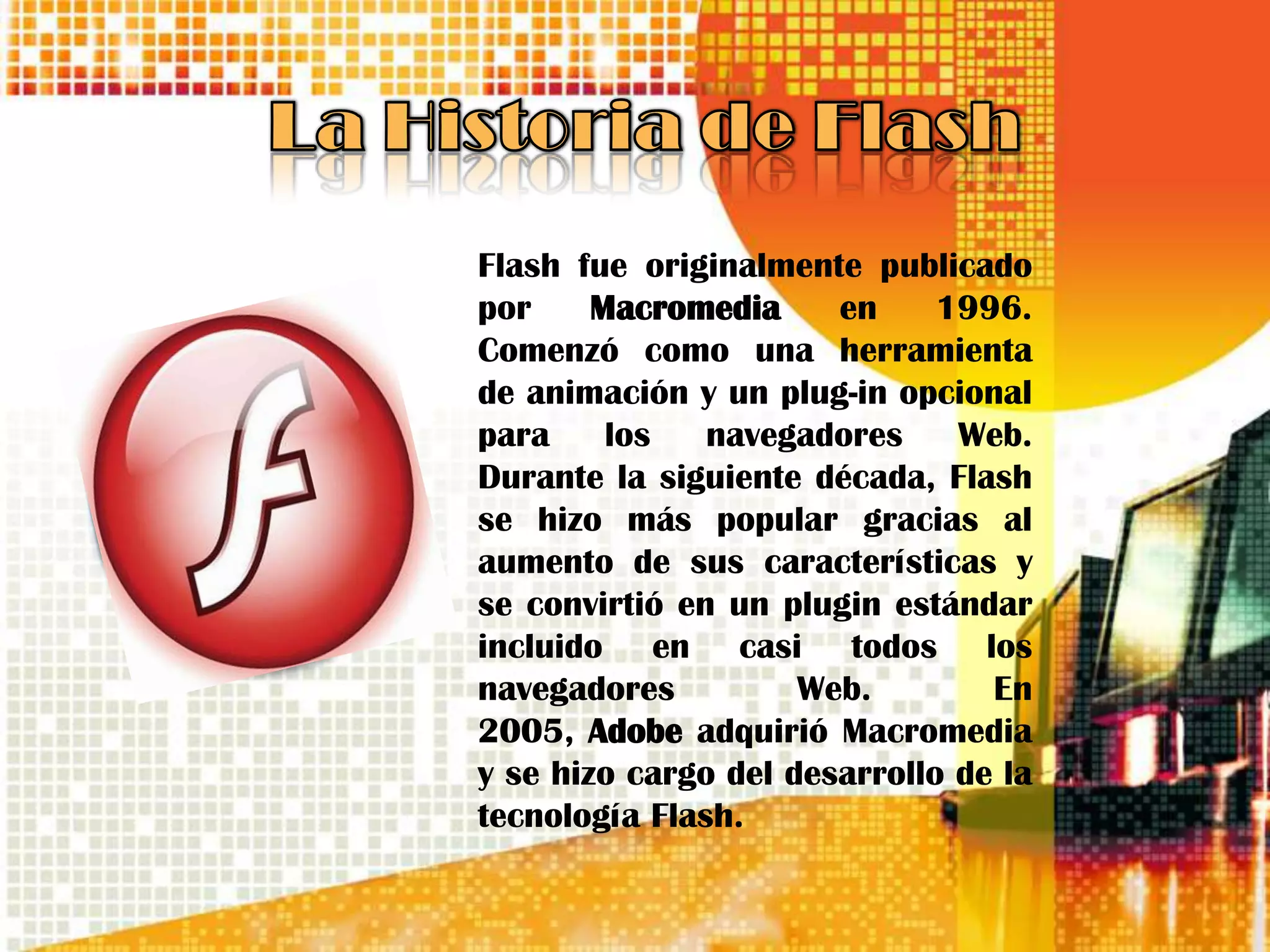 La historia de flash | PPTX