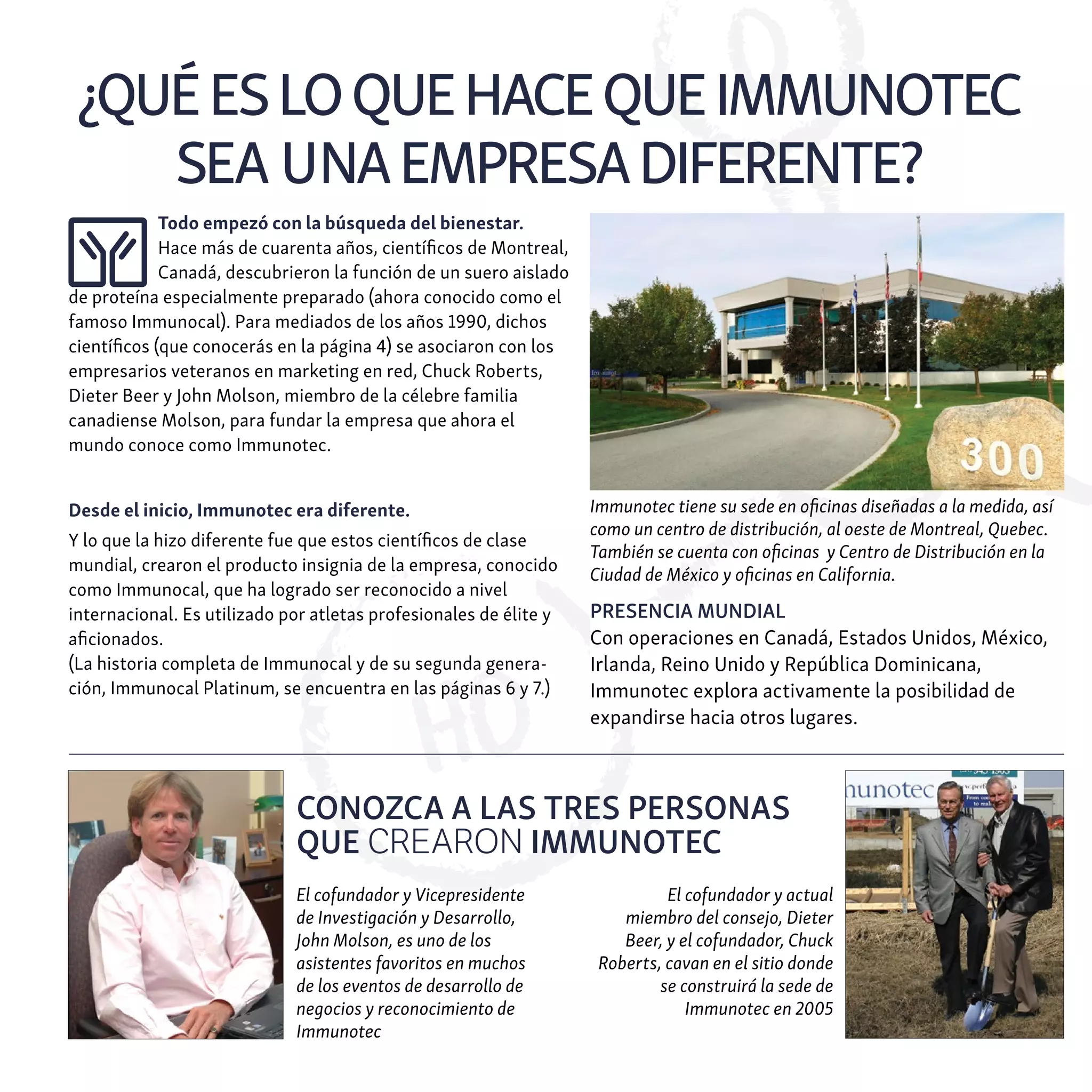 LA HISTORIA DE IMMUNOTEC | PDF