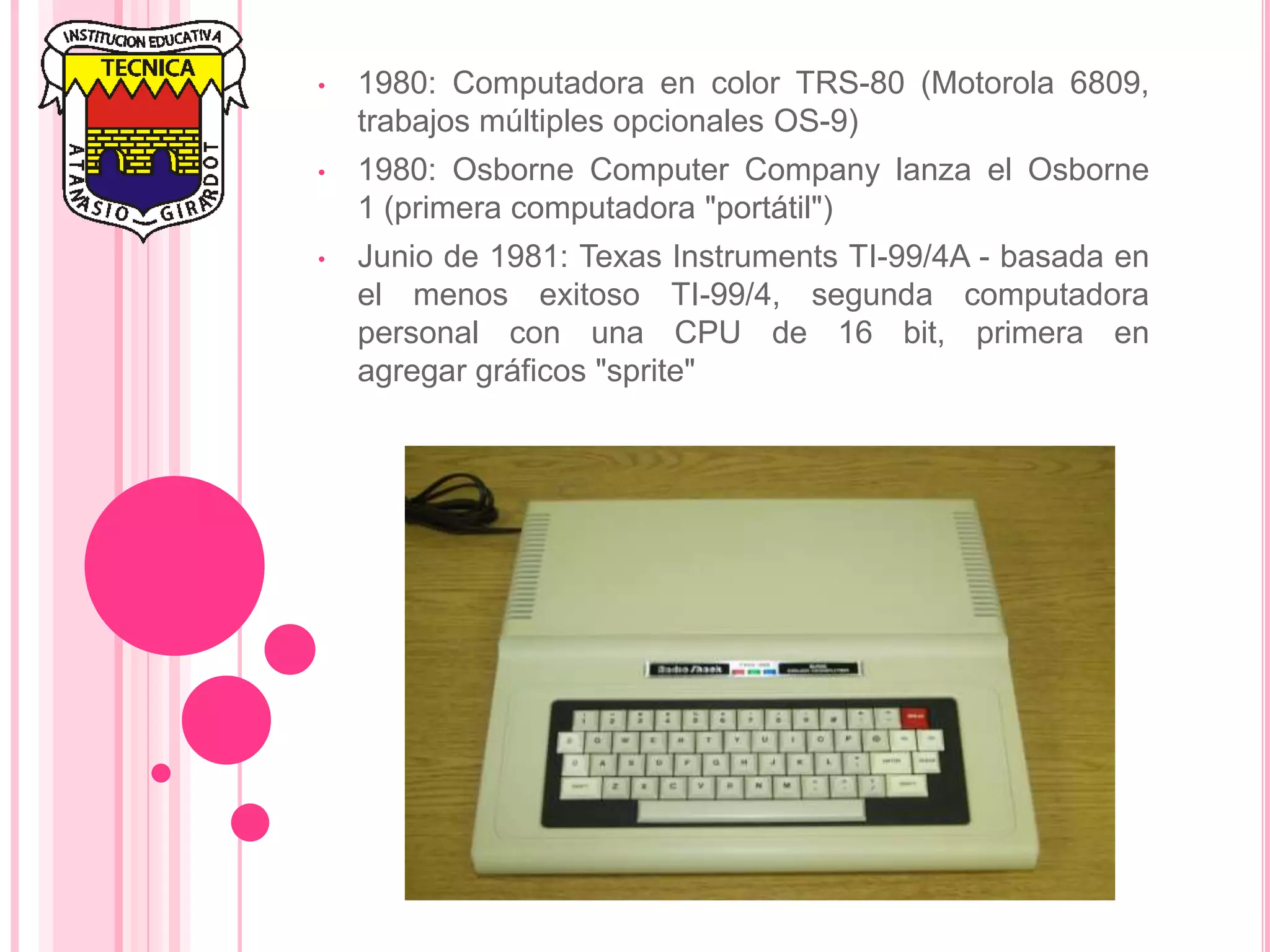 La historia de la computadora personal | PPT