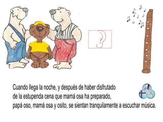La historia de la familia de los osos pardos | PPTX