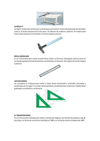 La historia del dibujo técnico | DOCX