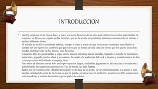 La historia del dj | PPTX