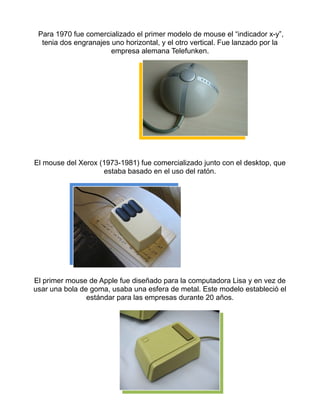 La historia del mouse | DOC