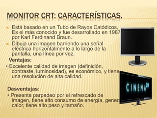 La historia de los monitores | PPTX