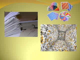 La historia del papel | PPTX