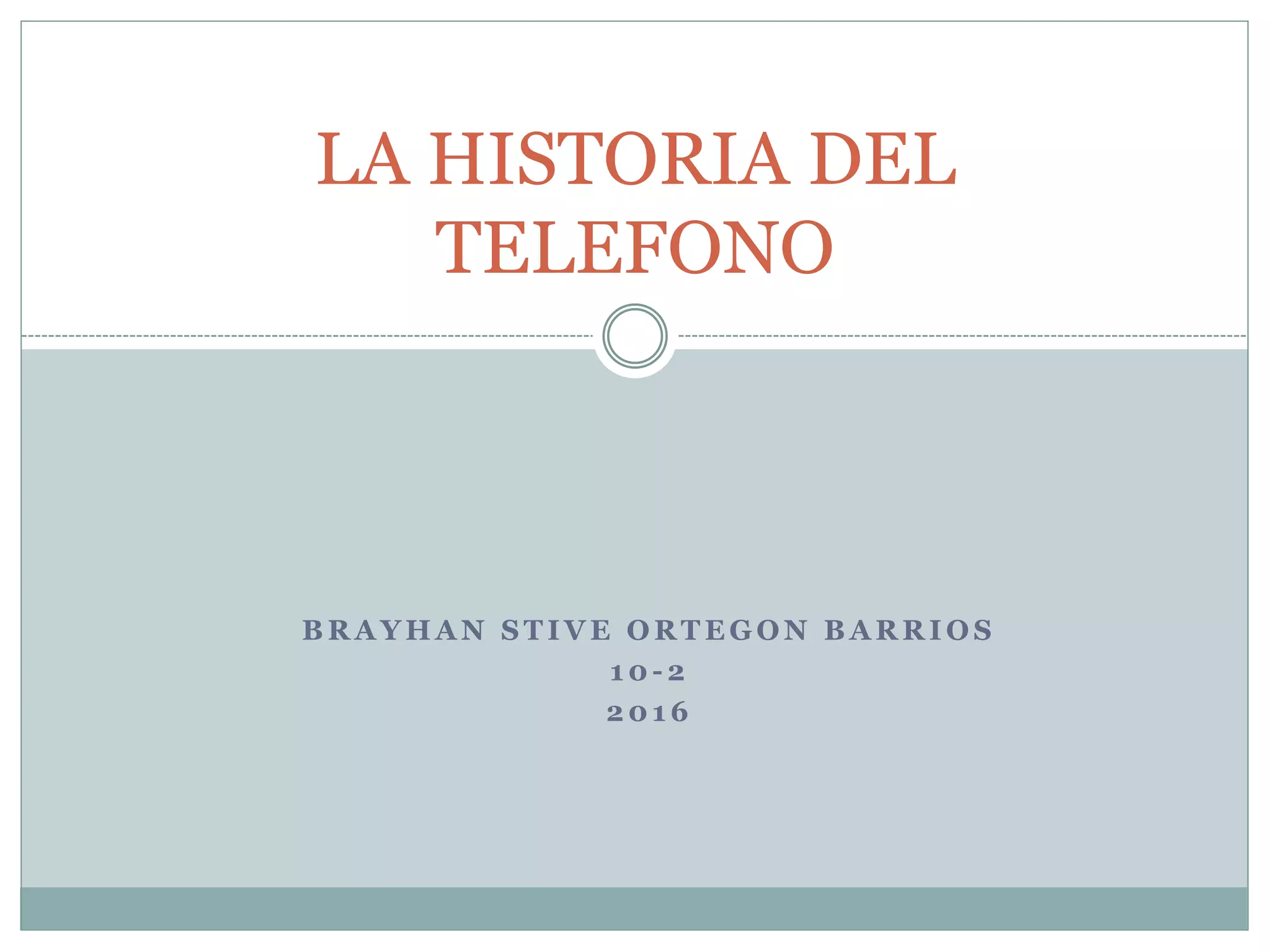 La historia del telefono | PPTX | Smartphones | Consumer Electronics