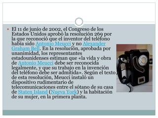 La historia del telefono | PPTX