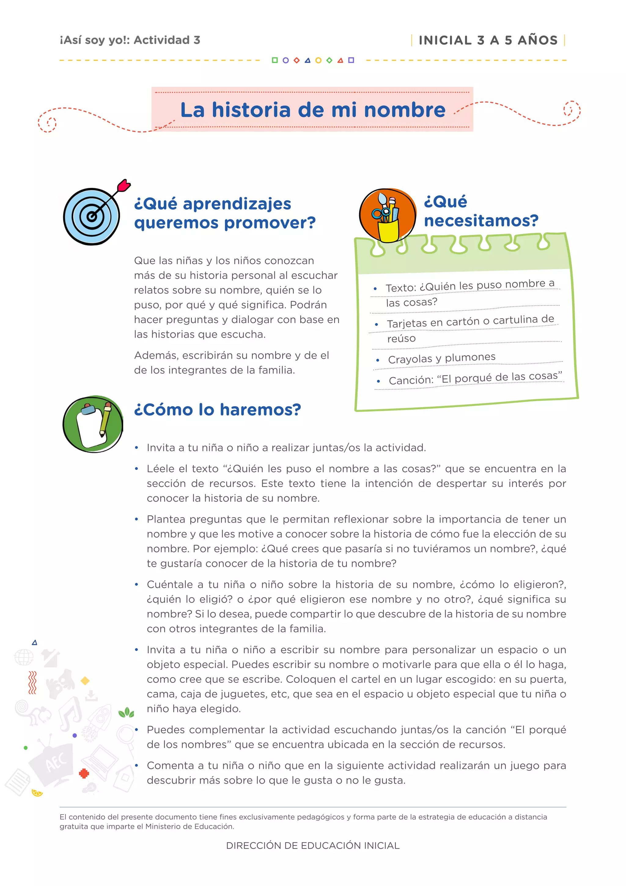 La historia de mi nombre | PDF