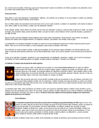 La historia y origen de halloween | PDF