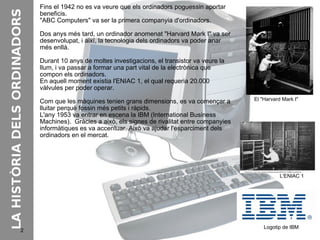 La HistòRia Dels Ordinadors | PPT