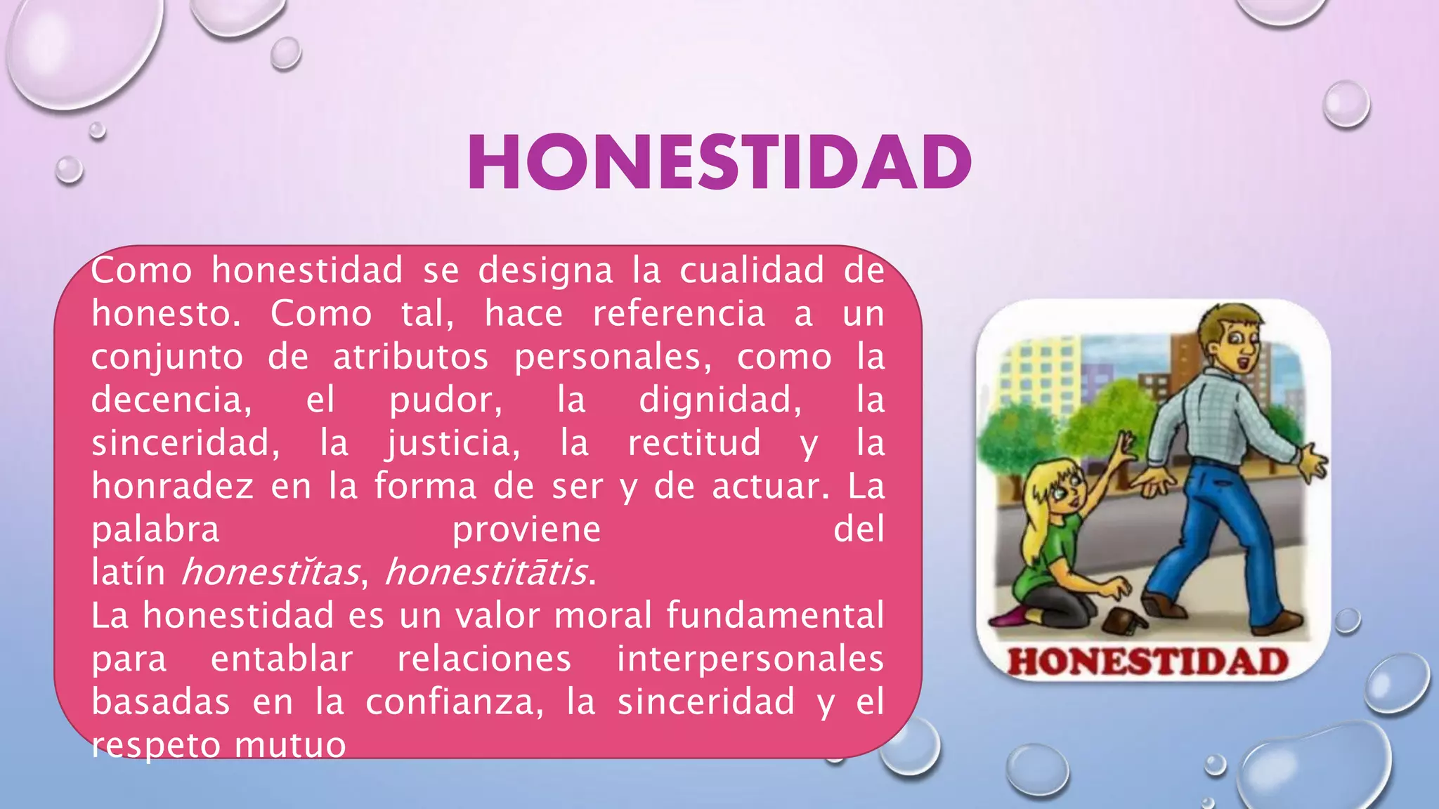 La honestidad | PPT