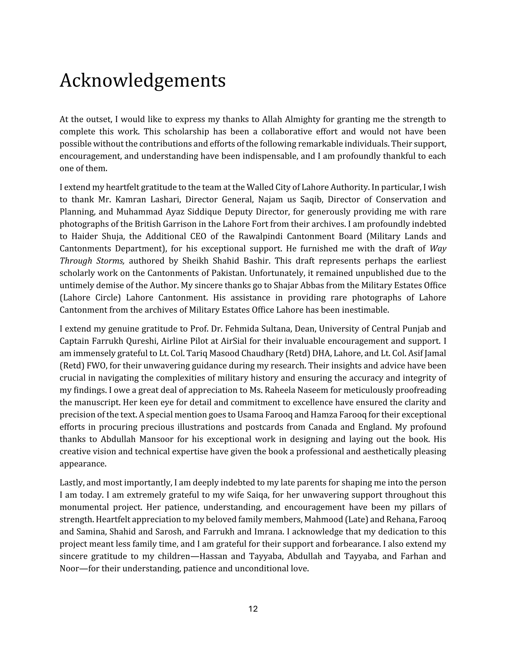 Lahore Cantonments: During The British Raj | PDF