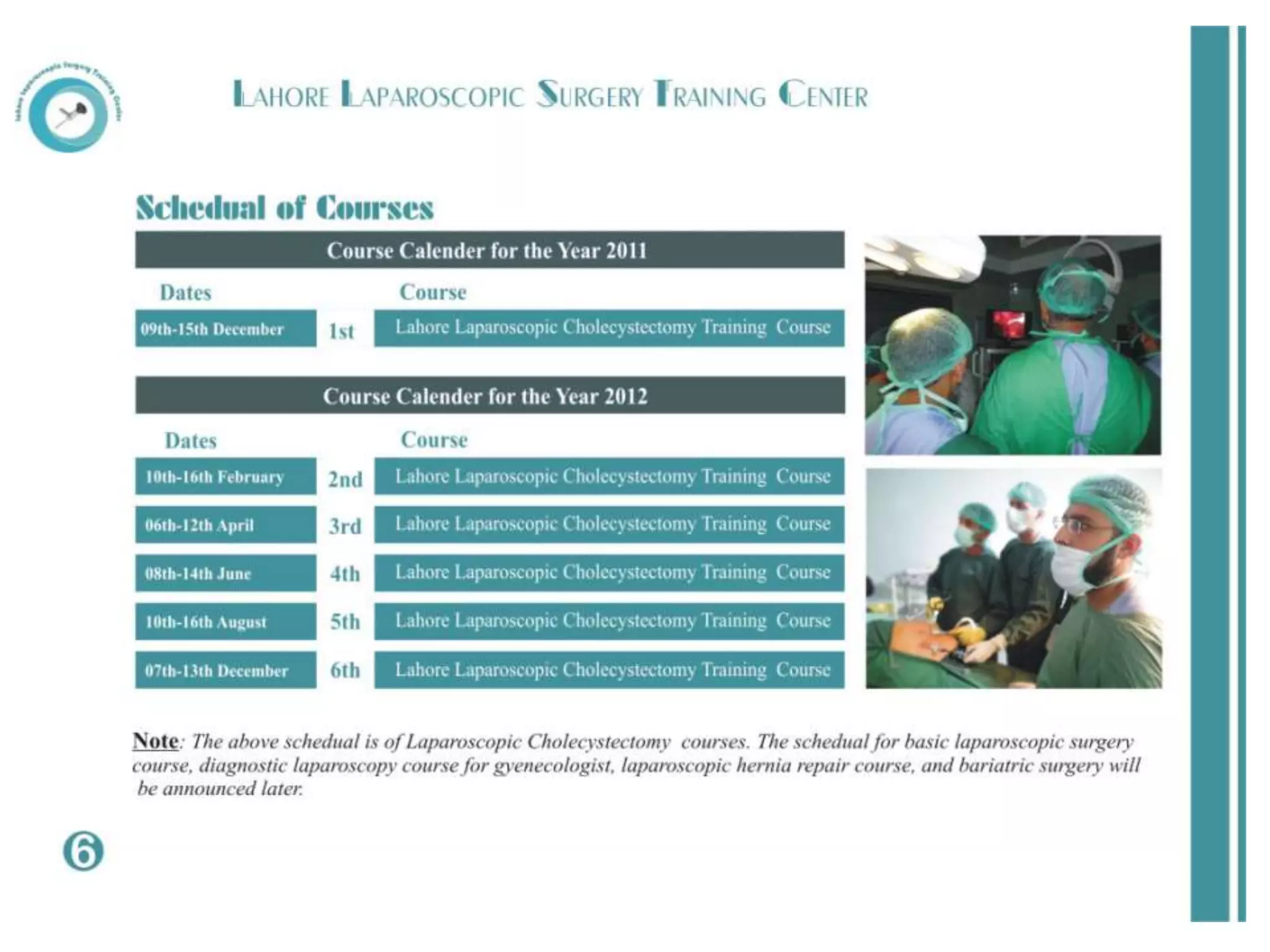 Lahore Laparoscopic Surgery Training Center Pptx