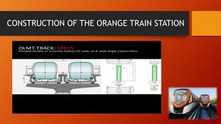 Lahore orange line train project | PPTX