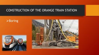 Lahore orange line train project | PPTX