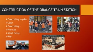 Lahore orange line train project | PPTX