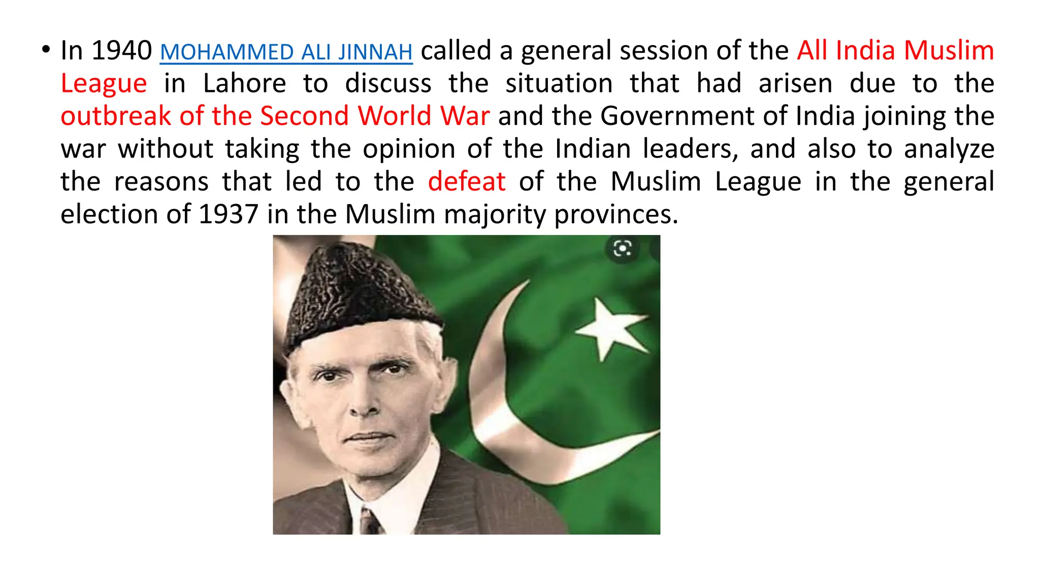 Lahore Resolution of 1940, Emergence of Bangladesh.pptx