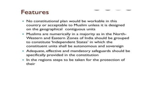 Lahore Resolution of 1940, Emergence of Bangladesh.pptx