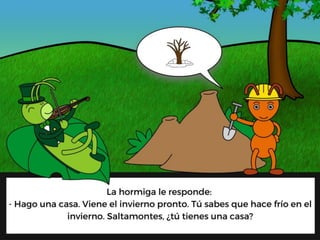 La hormiga y el saltamontes | PPT